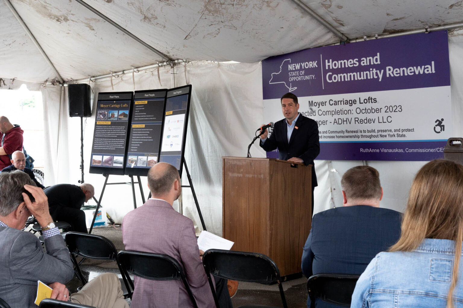 Moyer Carriage Lofts Ground Breaking | Housing Visions