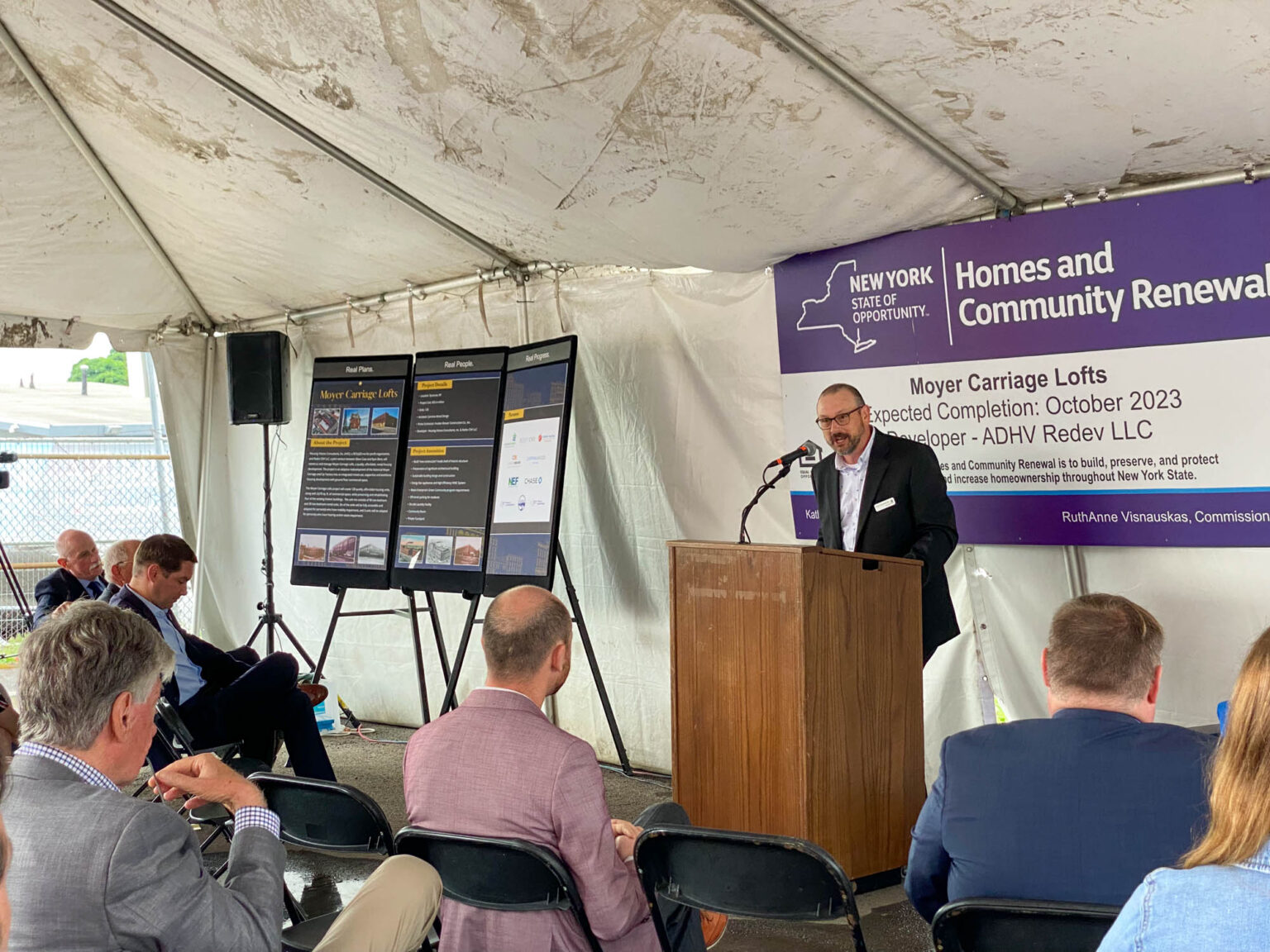 Moyer Carriage Lofts Ground Breaking | Housing Visions