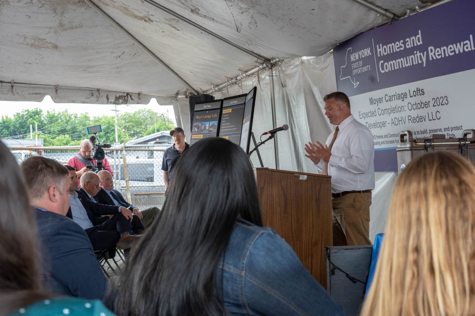 Moyer Carriage Lofts Ground Breaking | Housing Visions