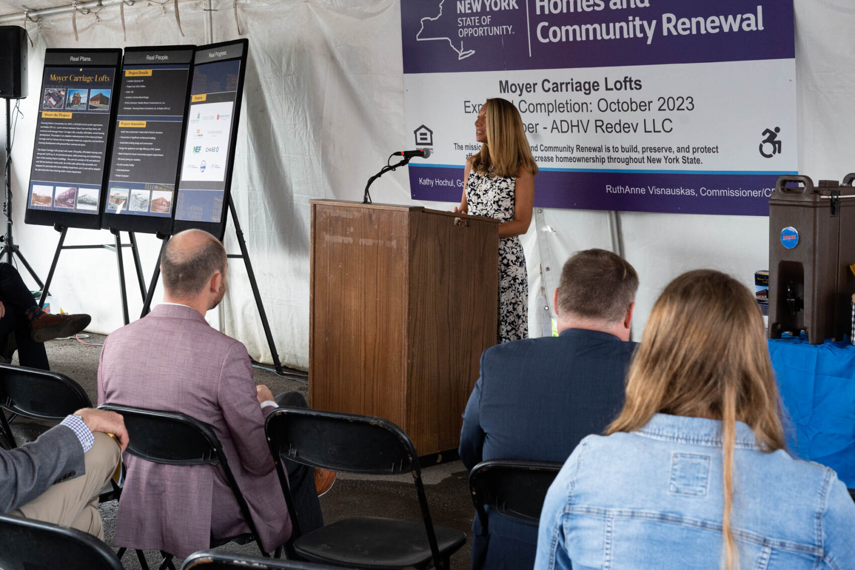 Moyer Carriage Lofts Ground Breaking | Housing Visions