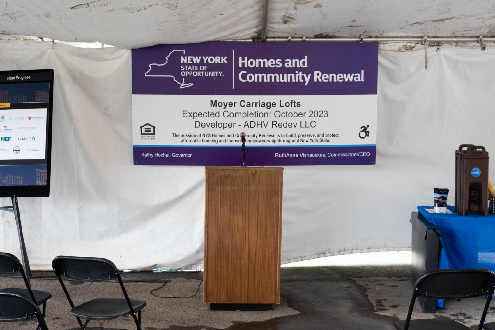 Moyer Carriage Lofts Ground Breaking | Housing Visions